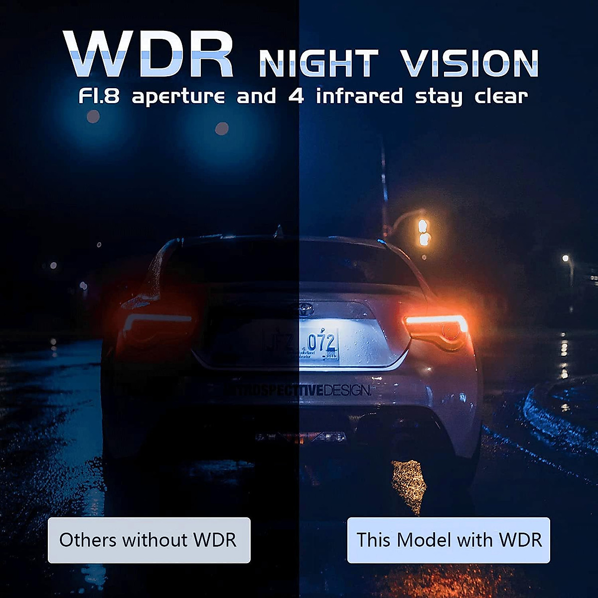 Dash Cam 4K Front and Rear 2K, Full HD Dash Camera for Cars, Free 32GB SD Card, 2.2” IPS Screen, Night Vision, 170°Wide Angle, Loop Recording, 24H Parking Mode