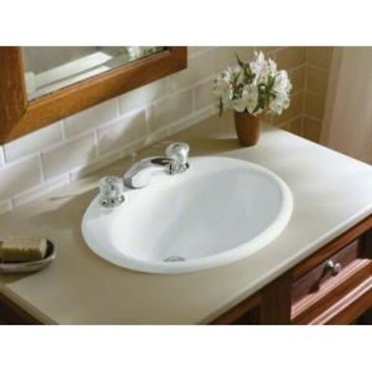 KOHLER Farmington 19X16 S-Rim Lav/8Cc