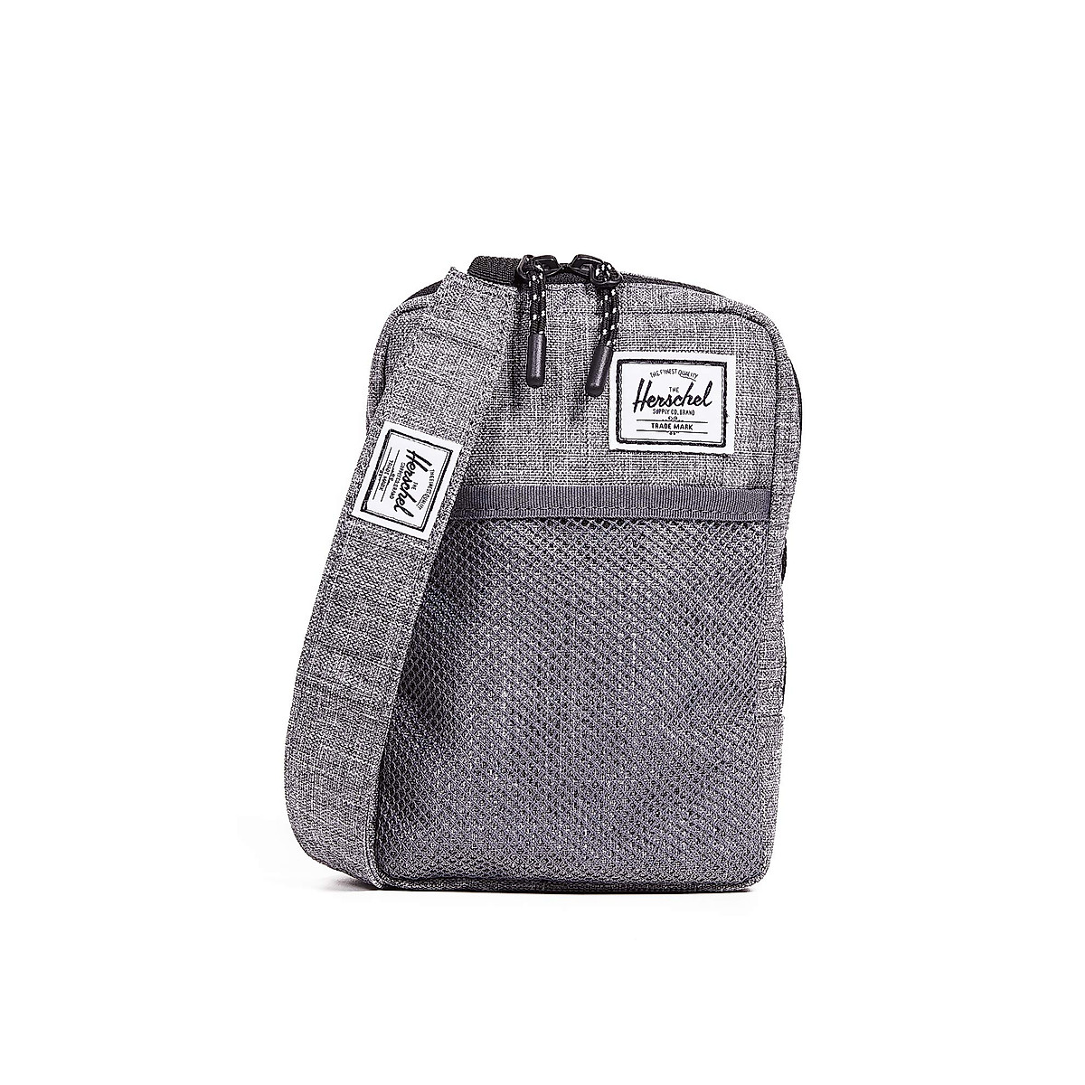 Herschel Sinclair Cross Body Bag, Raven Crosshatch, Large,10567-00919-OS