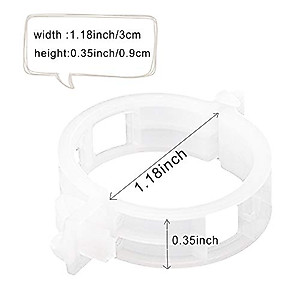 300 PCS Plant Support Garden Clips,Tomato Vine Clips,Durable Crop Clips in White for Flower Vine Twine Tomato Orchid to Grow Upright and Healthier