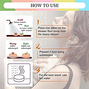 Blahhey Shower Steamers Aromatherapy, Shower Bombs Self Care and Relaxation Shower Steamer, Stress Relief and Relaxation Bath Gifts for Women and Men