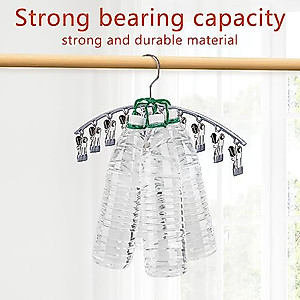 Pants Hangers Space Saving-Legging Organizer for Closet with Clips for Multiple Leggings Closet Organizers and Storage Pant Holder Hanging Metal Small Spaces Pants Organizer Clothes Hangers