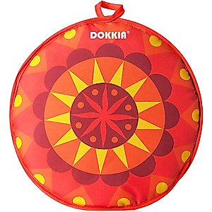 DOKKIA Tortilla Warmer Taco 12 Inch Insulated Cloth Pouch - Microwavable Use Fabric Bag to Keep Food Warm (12 Inch, Sunburst Sunflower Burrito Taco Tuesday Party)