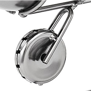 BRUBAKER Wine Bottle Holder Couple on an Airplane - Metal Sculpture - Wine Rack Decor - Tabletop - with Greeting Card