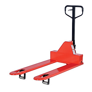 Vestil PM4-2748-LP Low Profile Pallet Truck, 4,000 lb. Capacity, 48" Length x 27" Width Forks