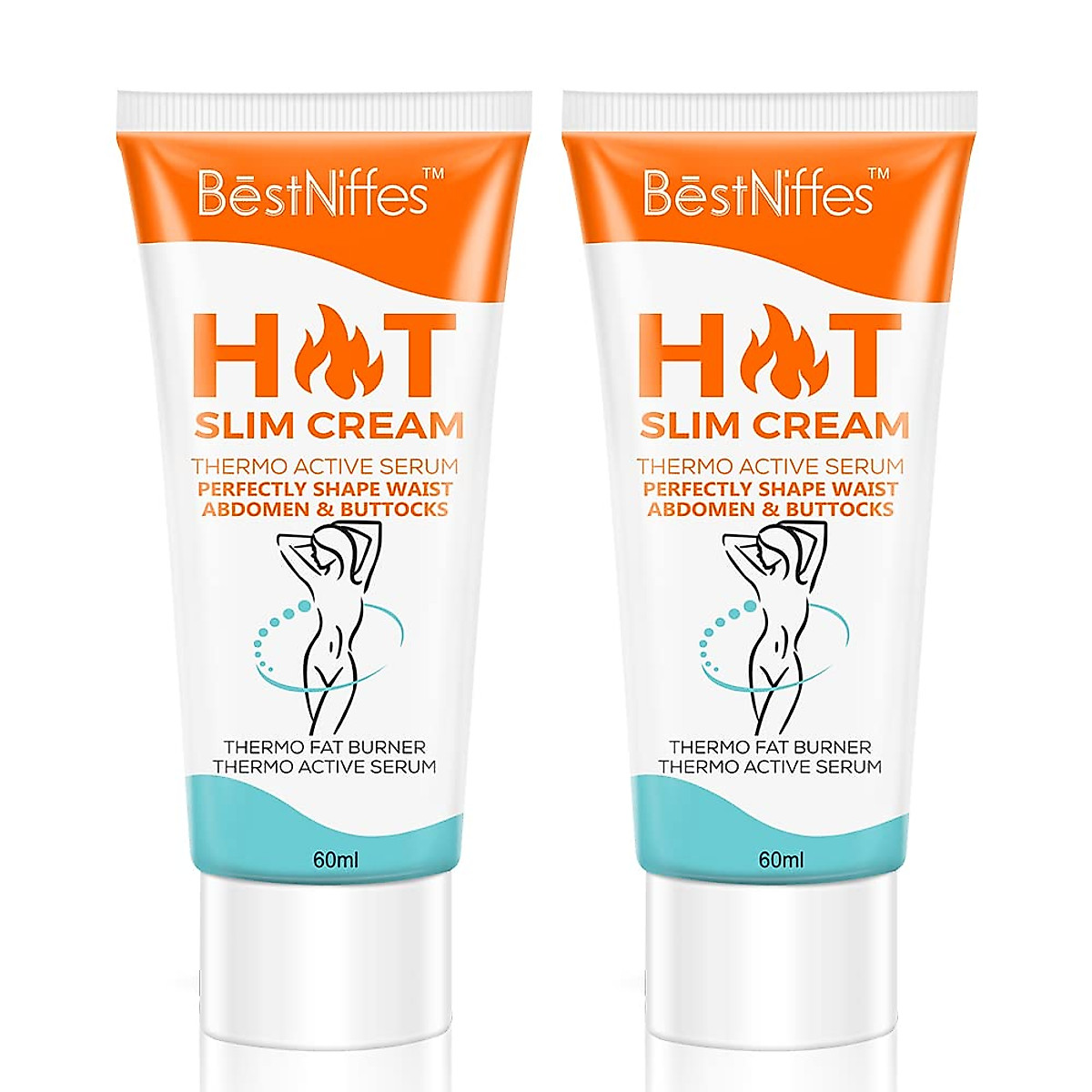 Hot Cream,（2Pack）Fat Burner Sweat Cream,Slimming Cream,Cellulite Treatment Weight Loss Cream Belly Fat Burner For Women and Men (2Pack)