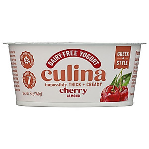 CULINA Sour Cherry Almond Coconut Yogurt, 5 OZ