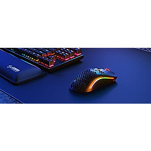 Glorious Gaming - Model O Wireless Gaming Mouse - RGB Mouse with Lights 69 g Superlight Mouse Honeycomb Mouse (Matte White Mouse)