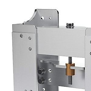 Fiberfly Jack Plate JPL4500 Manual Jack Plate Adjustable 6" Outboard Motor Jack Plate for Boat Steering System