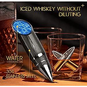 Gifts for Him Husband Boyfriend, I Love You Whiskey Stones, Anniversary Valentines Day Birthday Gifts for Boyfriend Husband, Burbon Gifts for Men, Whiskey Gifts for Him