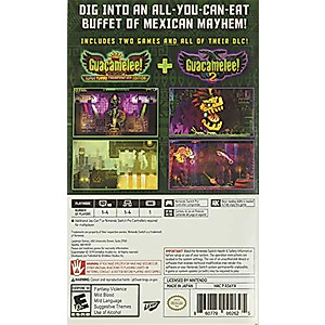 Guacamelee! One-Two Punch Collection - Nintendo Switch ( Sound Track is available with the digital downloadable code)