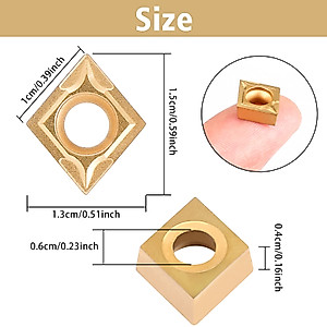 VerLich Metal Lathe Tools Boring Bar, Turning Tools Holder Set with 10pcs CCMT09T304 Carbide Inserts 4Pcs Wrenches (S12M SCLCR09/SCLCR1212H09/SCLCL1212H09/SCMCN1212H09)