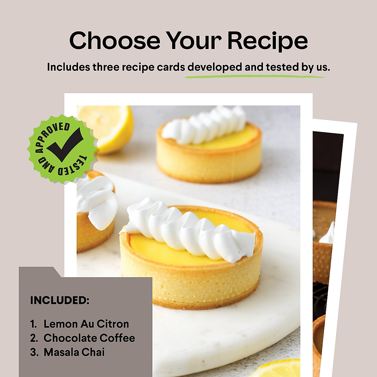 French Tart Baking Set | Unique Baking Gifts for Women BFF Kitchen Baking SuppliesPresent a Food Making Kit For Adults & Parisian Cooking Tools for Pastry Dessert