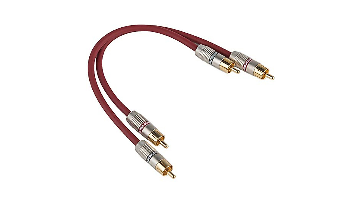 Schiit PYST 6-Inch RCA Cable Pair for Compact Audio Setups