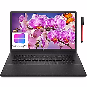 HP [Windows 11] 17 17.3" HD+ Laptop Computer, Intel Quad-Core i7-1165G7 up to 4.7GHz, 64GB DDR4 RAM, 2TB PCIe SSD + 1TB HDD, 802.11AC WiFi, Bluetooth 5.0, Type-C, Jet Black, 64GB Flash Drive