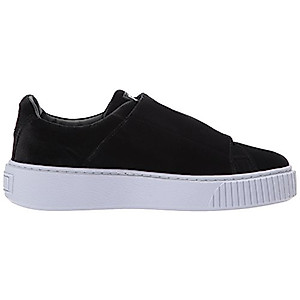 PUMA Basket Platform Strap VR Puma Black/Puma Black/Icelandic Blue 8.5 B (M)