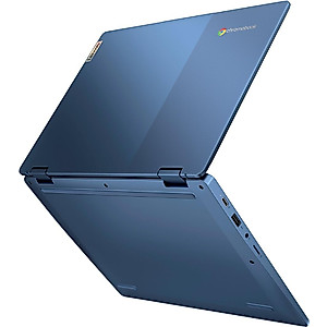 Lenovo Flex 3i Chromebook 12.2" WUXGA Touch-Screen Laptop for Business, Student, Intel N100, 4GB Memory 128GB Storage(64GB eMMC+64GB Card), 360° flip-and-fold Design, Chrome OS, Abyss Blue, W/GaLiMu