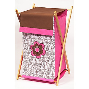 Bacati - Damask Pink/chocolate Hamper