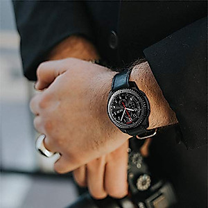 Case Compatible Samsung Galaxy Watch 46mm, NaHai TPU Slim Plated Case Shock-Proof Cover All-Around Protective Bumper Shell for Galaxy Watch 46mm SM-R800 Smartwatch, (Not Galaxy Watch 4 Classic 46mm)