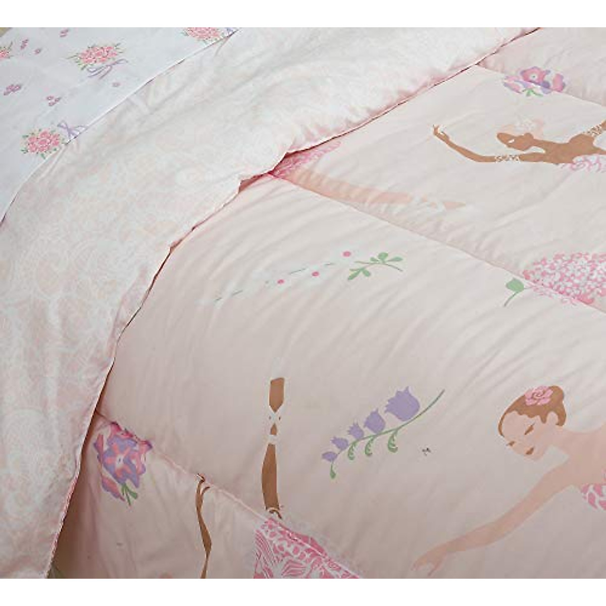 Kidz Mix Dancing Ballerinas Bed in a Bag, Twin