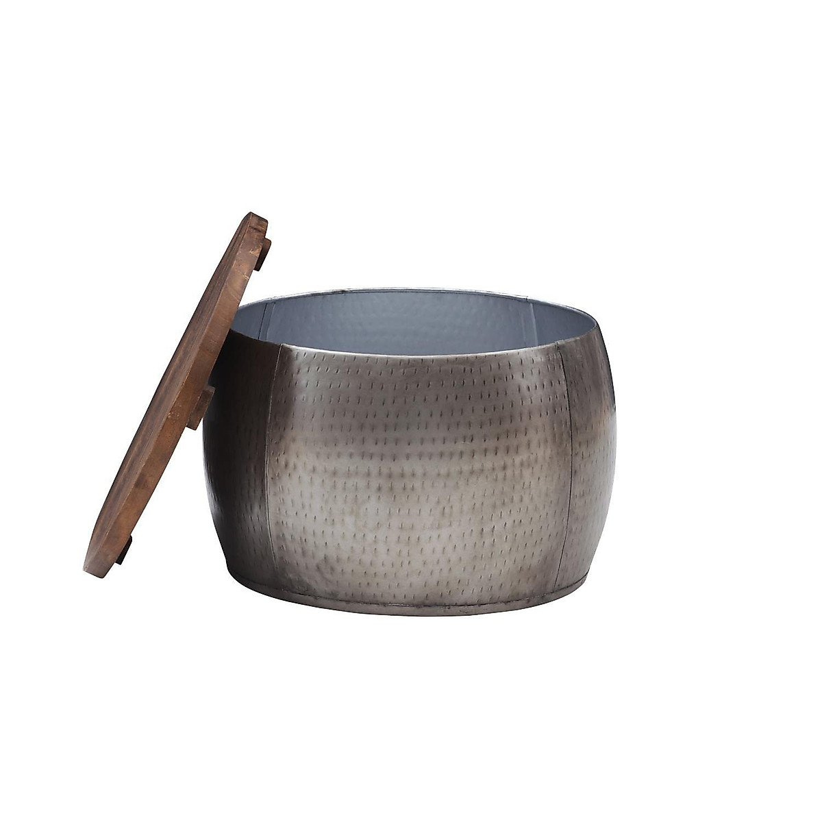 Powell Royce Small Pewter Drum With Storage D1241A19SS