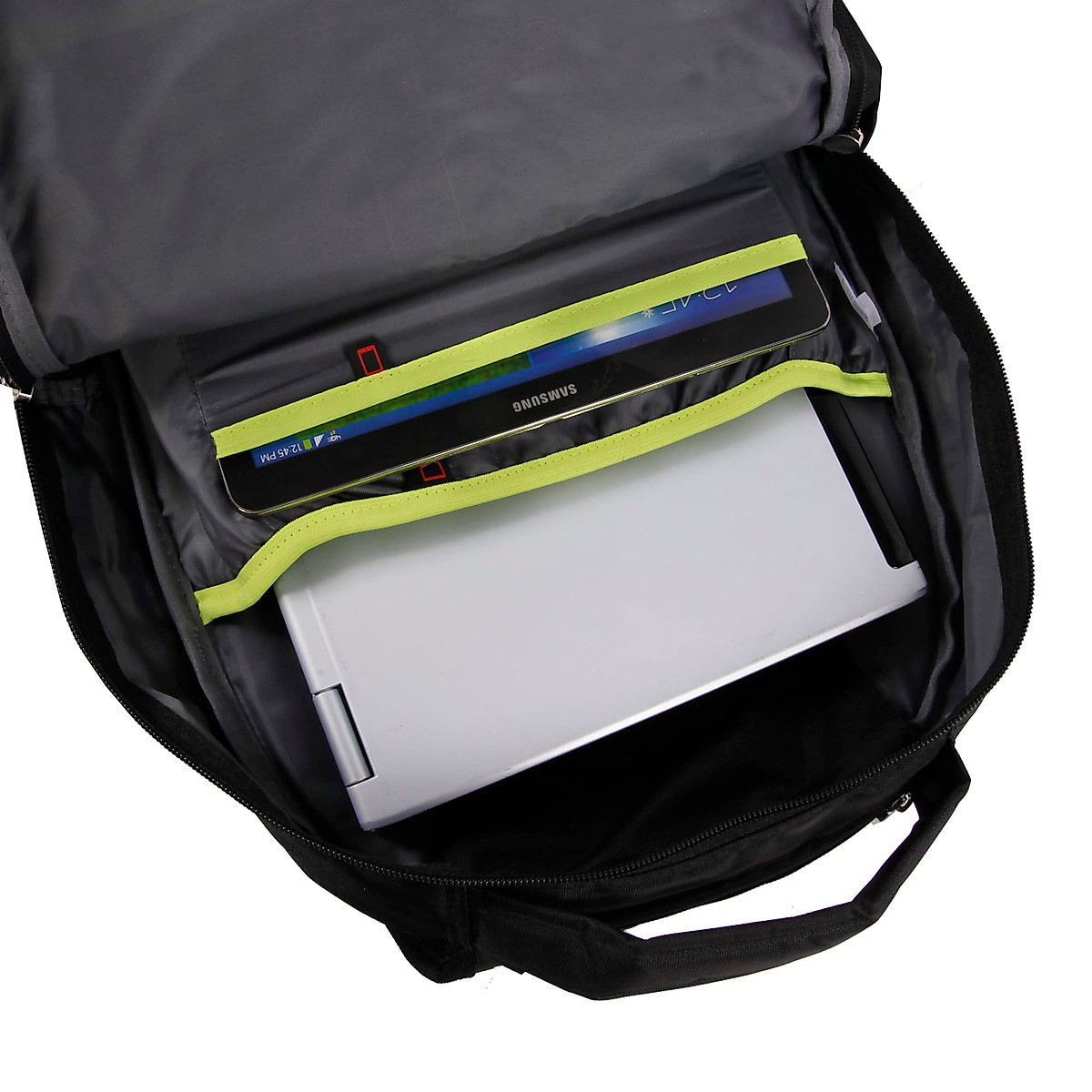 Fila Vertex Tablet and Laptop Backpack, Black, One Size