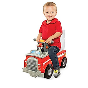Paw Patrol Kids Ride On Marshall Fire Truck Ride-On with Lights and Sounds