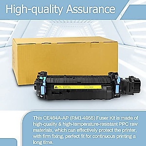 Ademon CE484A CE484 CE484A-AP RM1-4955 RM1-8154 Fuser Maintenance Kit for HP Color Laserjet CP3525 / CM3530 M551 M570 M575 Printers(110V)
