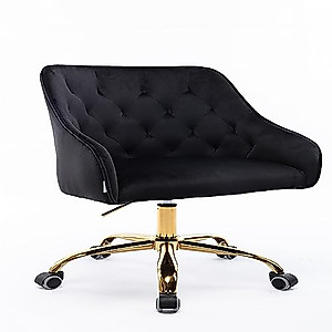 OPSREY Swivel Shell Chair for Living Room/Bed Room, Modern Leisure Office Chair