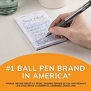 BIC Vlgb11bk Velocity Retractable Ballpoint Pen, Black Ink, 1.6Mm, Bold, Dozen