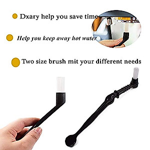 Coffee Machine Cleaning Brush Set 4 Pieces Coffee Cleaning Brush Wooden Cleaning Brush for Grinders and Nylon Espresso Brush for Coffee Machine Group Head