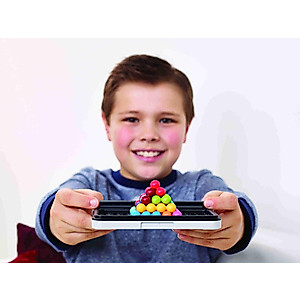 SmartGames IQ Puzzler Pro, a Travel Game for Kids and Adults, a Cognitive Skill-Building Brain Game - Brain Teaser for Ages 6 & Up, 120 Challenges in Travel-Friendly Case.