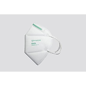 POWECOM KN95 Face Mask for Adults with Filtration > 95%, Comfortable Ear Loops and Lightweight Design, 10-Pack