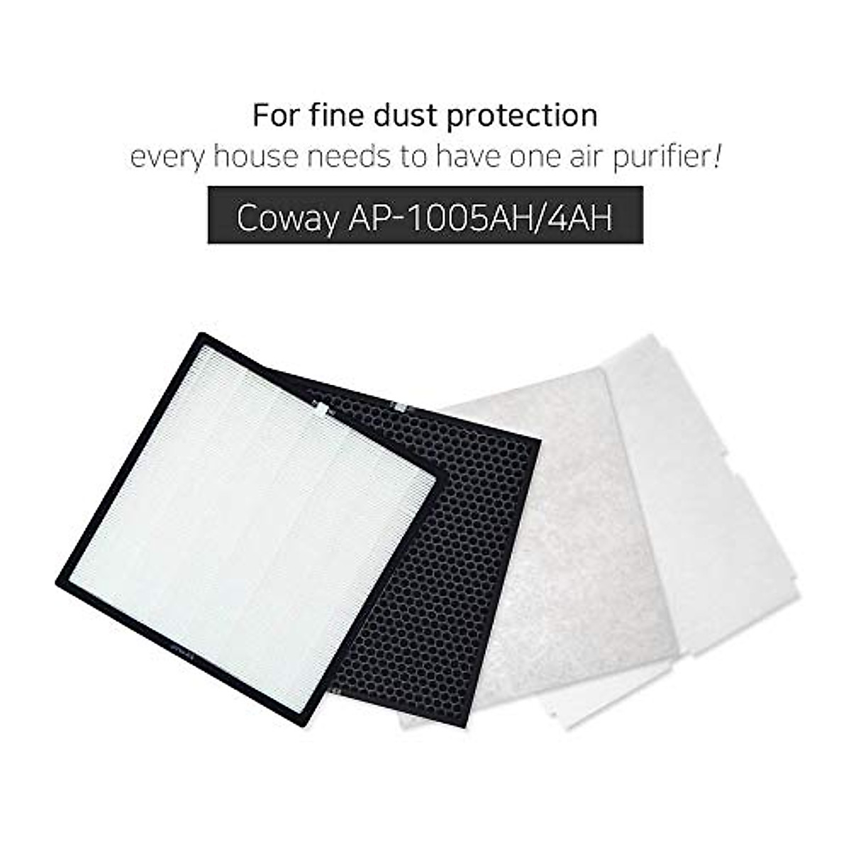 Coway AP-1005AH / AP-1004AH Air Purifier Filter Compatible Replacement 1 Year Set