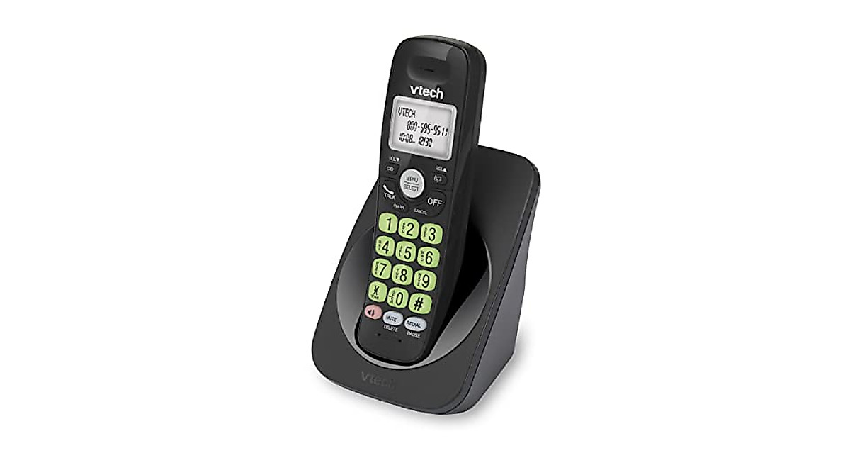 VTech VG101-11 Cordless Phone - Long Range & Clear Sound