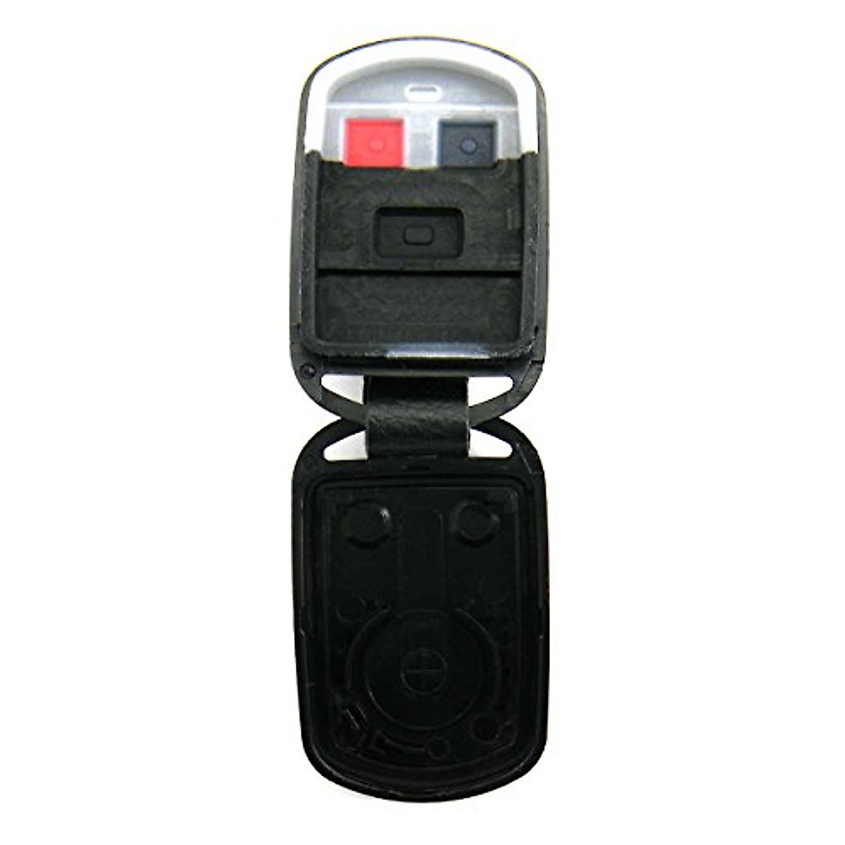 Replacement Case Compatible With 2003-2006 Hyundai Santa Fe Key Fob Remote (FCC ID: OSLOKA-221T, OSLOKA-2201T, P/N: 95411-26200)