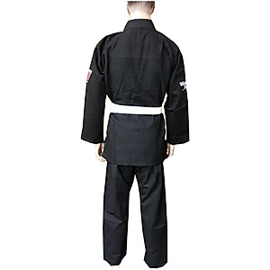 Woldorf USA BJJ GI for Men IBJJF Kimono BJJ Jiujitsu GIS Preshrunk Fabric & Free Belt. Fighting Uniform, Training Uniforms, Ultra Light Weight Uniforms