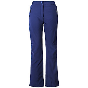 Outdoor Ventures Women's Sleek Waterproof Softshell Fleece Lined Ski Snow Insulated High Rise Hiking Pants with Bottom Zipper