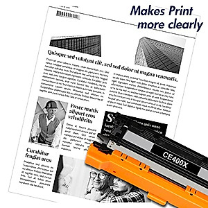 507A 507X Compatible Toner Cartridge Replacement for HP 507A 507X CE400X CE401A CE402A CE403A Enterprise M551 M551n M551dn M551xh M570dn M570dw M575f 575c Printer (Black Cyan Yellow Magenta, 4-Pack)