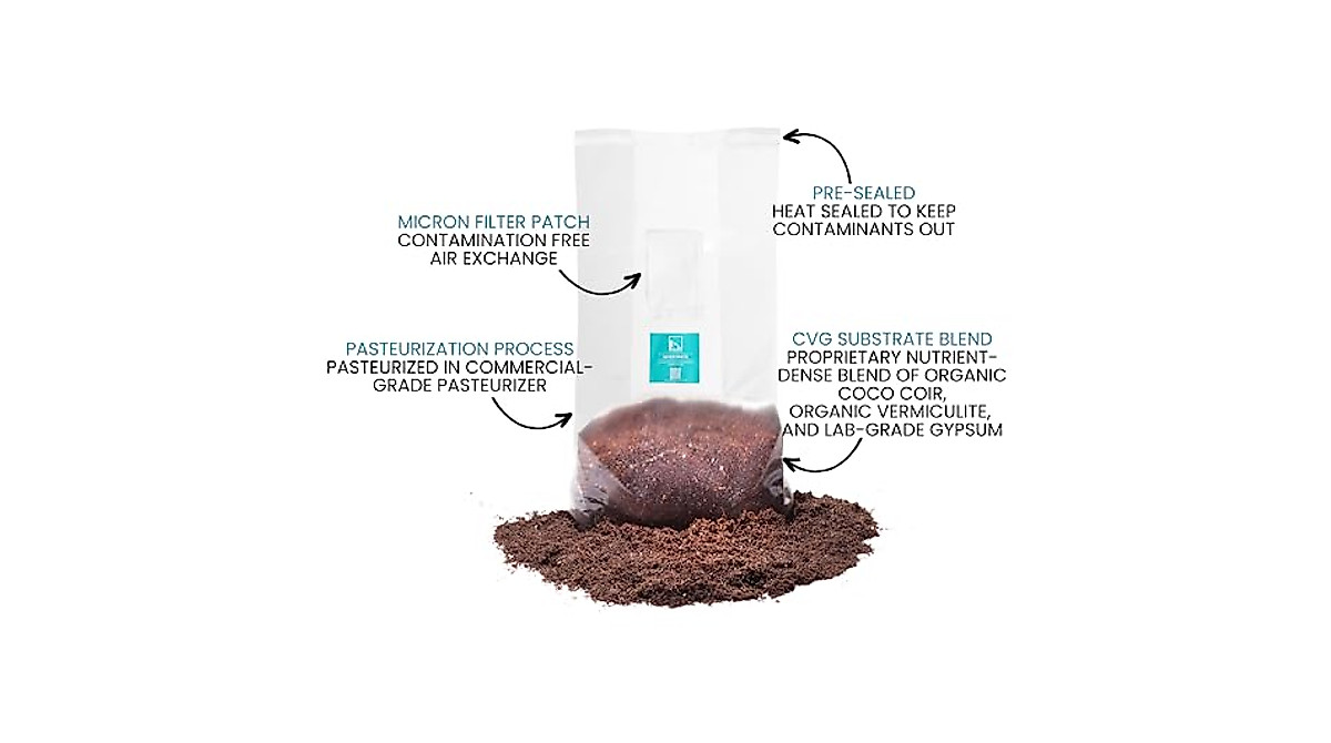 Olympus Myco: Sterilized Grain & Substrate Mushroom Kit