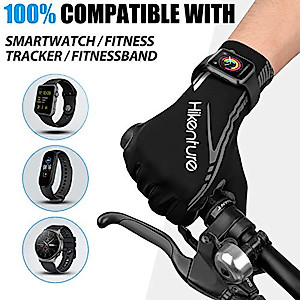 Hikenture Half Finger Cycling Gloves for Men and Women Padded Road Bike Gloves (Black, XXL)