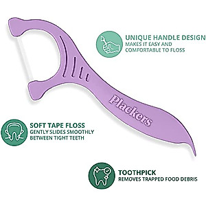 Plackers Gentleslide Flosser, 90 Count