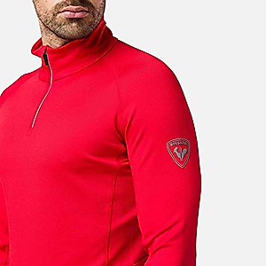 Rossignol Classique 1/2-Zip Mid-Layer Mens Red Medium