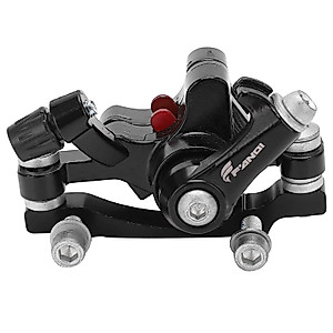 Front Rear Disc Brake Calipers, Mountain Bike Aluminum Alloy Disc Brake Road Bicycle Brake Calipers Bicycle Accessory(Front)