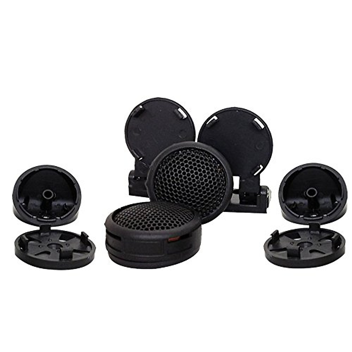 Absolute TW-600 600 Watts MAX High Efficiency Dome Tweeter with Built-In Crossover (Pair)