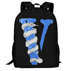 HASMI Big V Backpack Vogue Backpack Laptop Bag Boys And Girls' Backpack Children'S Backpack