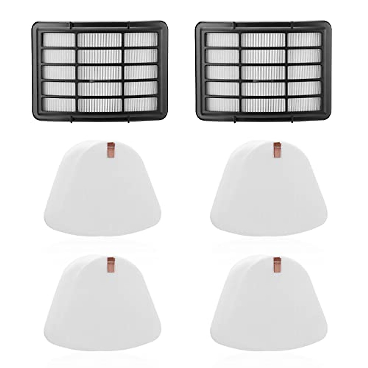 Housmile LV-H132 True HEPA and Activated Carbon Filters Set 3-in-1 Nylon Pre-Filter Compatible With Levoit LV-H132, LV-H132-RF - Pack of 2