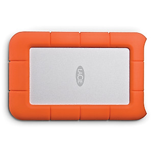 LaCie LAC301558 Rugged Mini USB 3.0 Portable External HD, Orange, 1TB