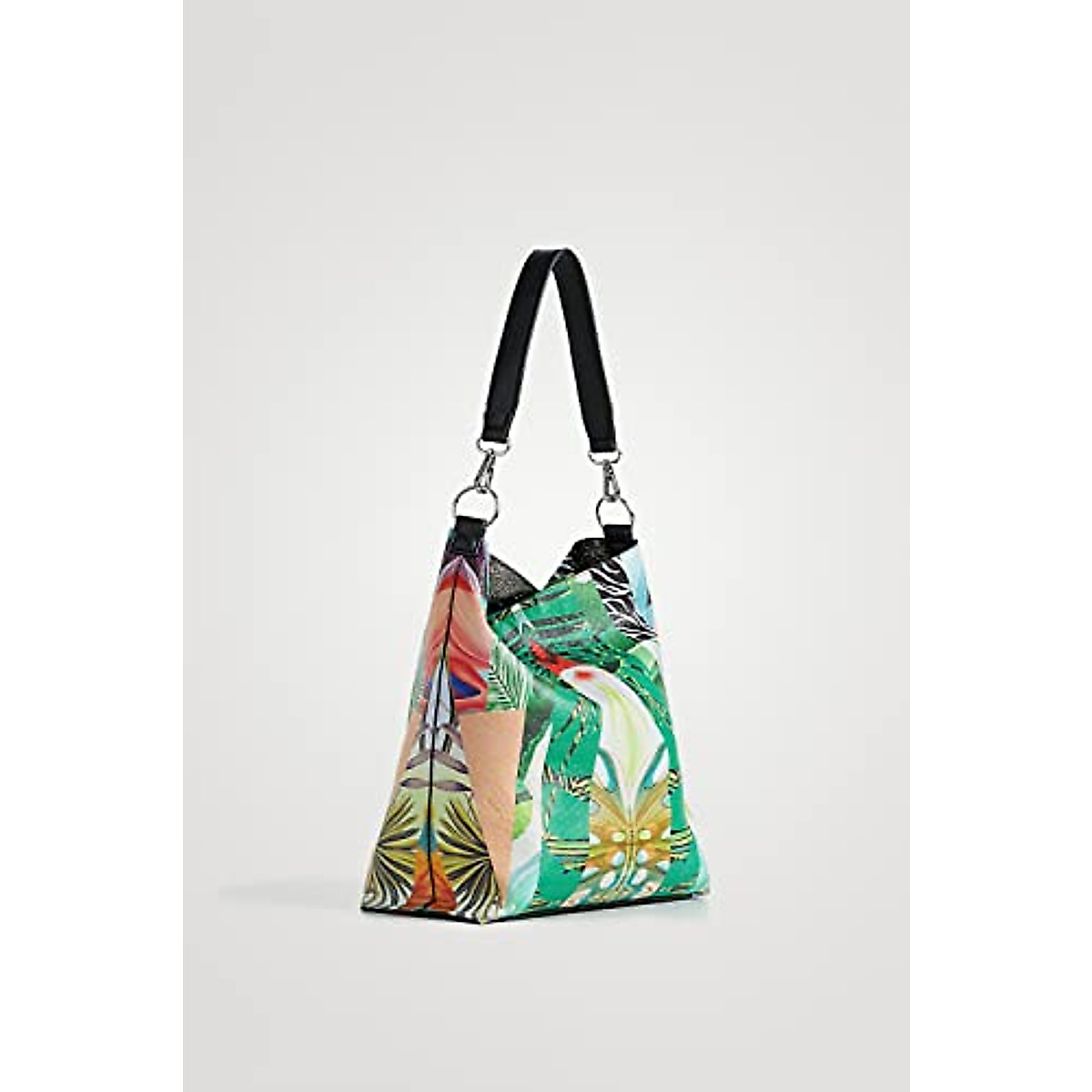 Desigual woMens Casual Shoulder Bag, Green, U US