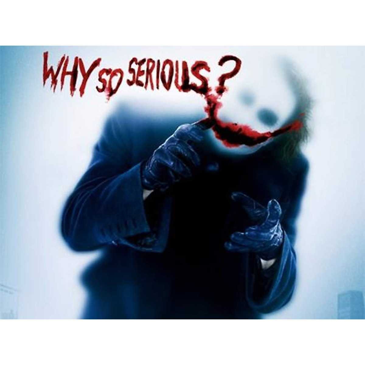 WHY SO SERIOUS 6.25u Spacebar PBT Keycap Dye-Sublimation Switch Cherry Profile for Cherry RGB MX Mechanical Gaming Keyboards